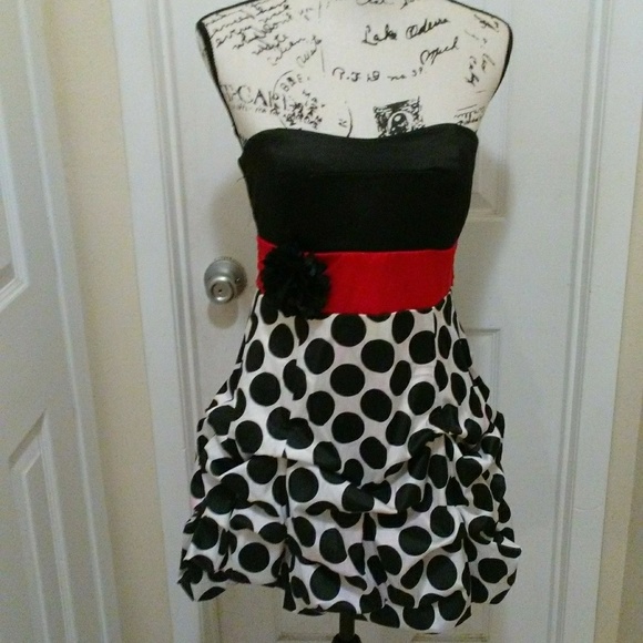 Ruby Rox | Dresses | Ruby Rox Polka Dot Pinup Style Dress | Poshmark